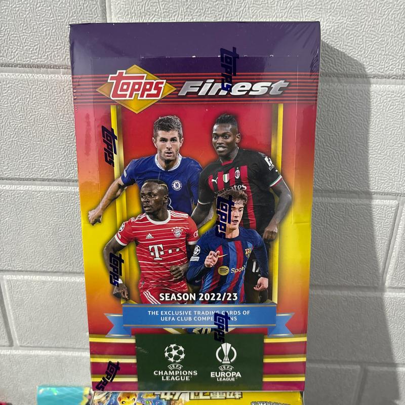 2022-23 topps finest soccer uefa box sealed - Shop | Tokopedia