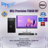 Jual Dell Precision T3660 MT Tower i7-13700 32GB 512GB SSD + 1TB HDD SATA WIN11PRO VGA AMD ...