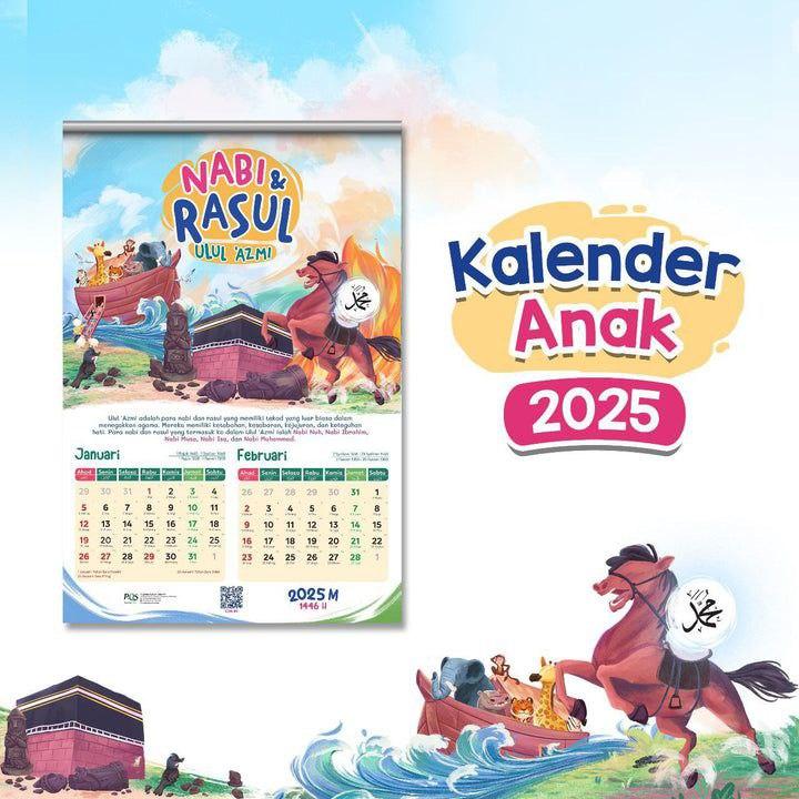 KALENDER ANAK EDUKATIF 2025 - NABI DAN RASUL ULUL 'AZMI (Penerbit ...
