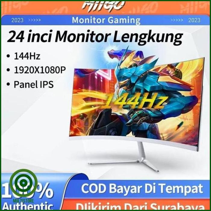 Jual Multistor- KTC Monitor Gaming 24 inci 2K 144Hz Layar Melengkung ...