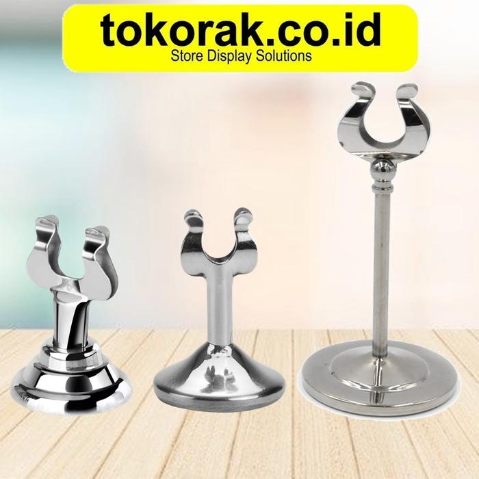 Jual STAND CARD HOLDER MENU MEJA NOMOR ANTRIAN STANDING MINI CARD ...