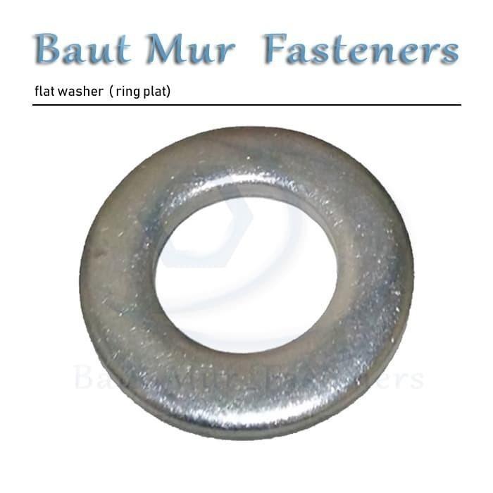 Jual Ring Plat M14 Stainless 316 | Flat Washer SS316 THE A4 - 70 ...