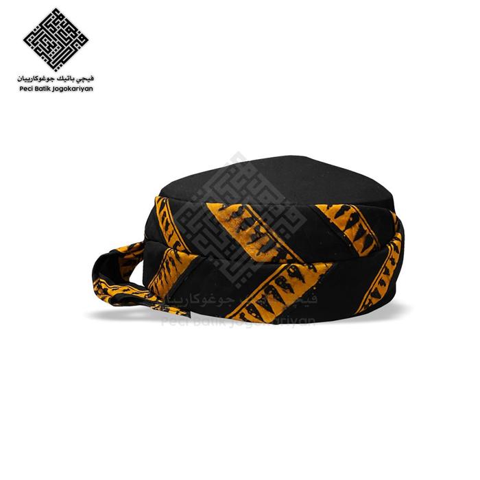 Jual Peci Batik Jogokariyan Motif Batik Untu Walang Kuning Kopiah ...