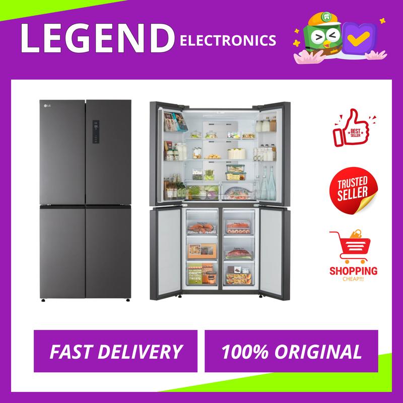 LG GC-FB47FFQAB KULKAS MULTIDOOR 4 PINTU INVERTER GCFB47FFQAB - Shop ...