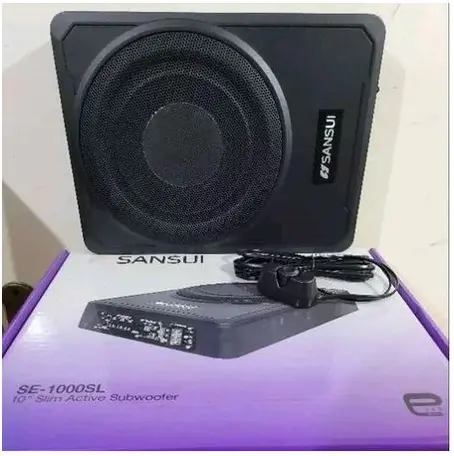 SUBWOOFER KOLONG AKTIF SANSUI SE-1000SL / SUBWOOFER SANSUI SE 1000SL ...