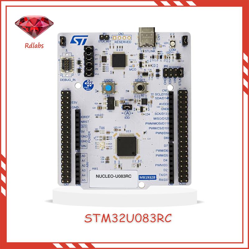 STM32 Nucleo-64 STM32U083RC Development Board Microcontroller - Shop ...