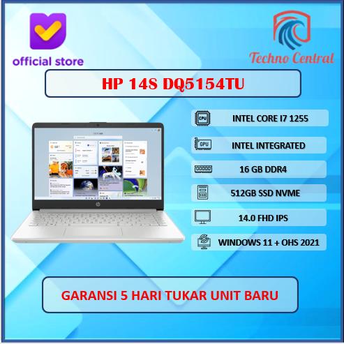 LAPTOP HP 14 I7 1255 16GB 512GB W11+OHS 14.0FHD IPS BLIT 2Y - Shop ...