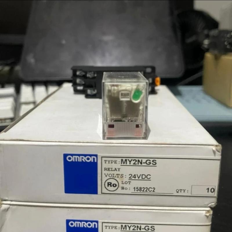 Relay Omron MY2N-GS MY2-GS 24VDC 220VAC 8 pin + Socket - Shop | Tokopedia