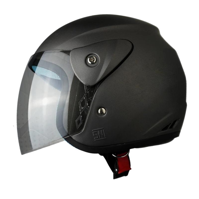 Helm Evo EVOLUTION Revolution Gray Doff Polos - Shop | Tokopedia