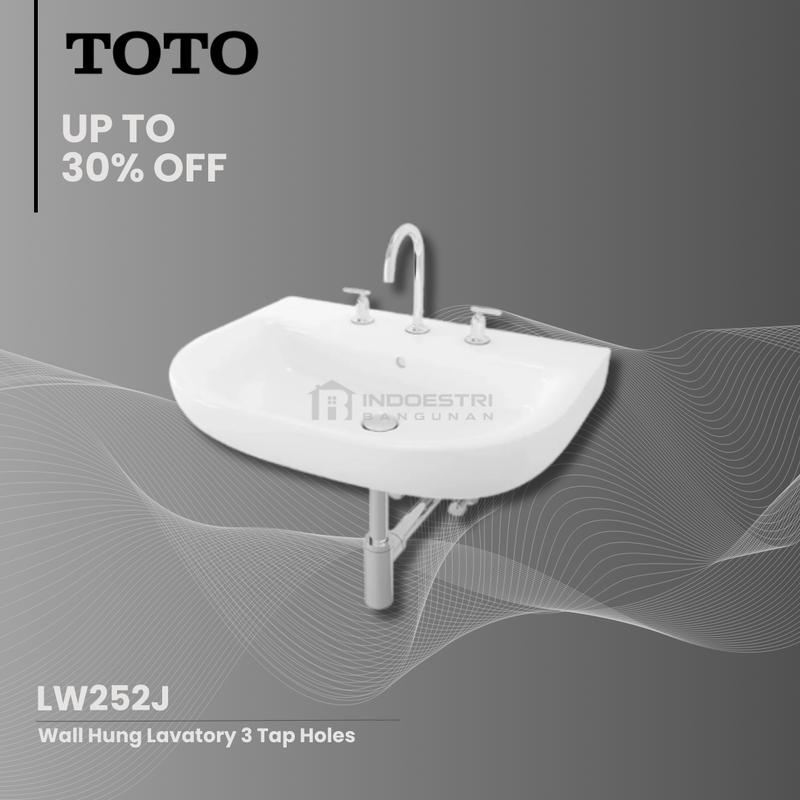 Wastafel TOTO LW 252 J / Wastafel Gantung TOTO (Body Only) - Shop | Tokopedia