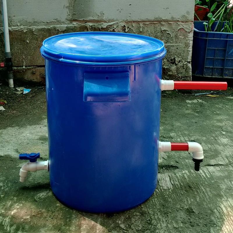 Ember Bio Filter Kolam Ikan UK 20Liter -Biru - Shop | Tokopedia