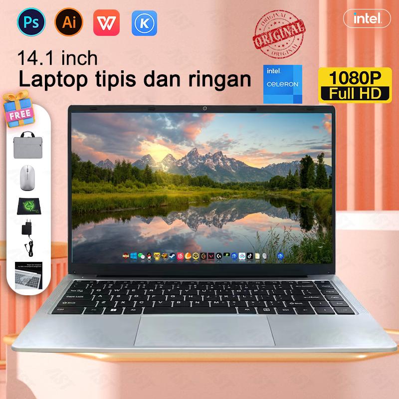 AST laptop j4105 14'' asli win11 ram8+256gb ssd garansi 1 tahun/bouns ...