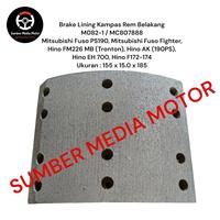 Jual RCA Brake Lining Kampas Rem Belakang M082-1 / MC807888 Mitsubishi ...