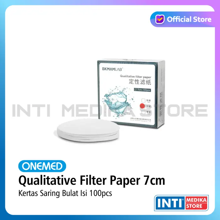 Promo ONEMED - Kertas Saring BULAT Box Isi 100pcs | Qualitative Filter ...