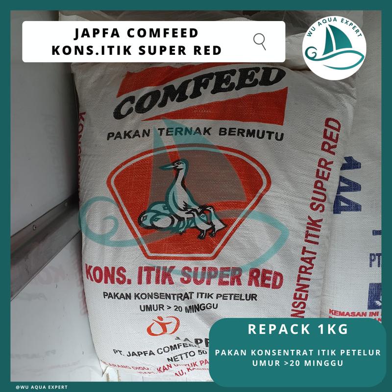 Repack 1 Kg Pakan Konsentrat Itik Petelur Comfeed Kons.Itik Super ...
