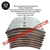 Jual RCA Brake Lining Kampas Rem Belakang M082-1 / MC807888 Mitsubishi ...