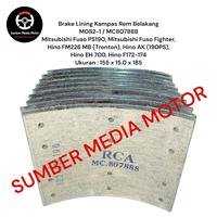 Jual RCA Brake Lining Kampas Rem Belakang M082-1 / MC807888 Mitsubishi ...