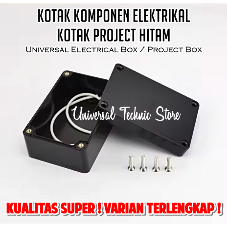 Jual Box Plastik Komponen Kecil X1 X2 X3 X4 X5 / Box Project Enclosure ...