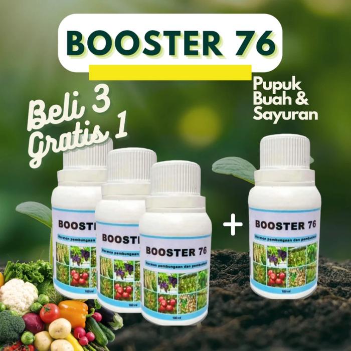 Jual BELI 3 GRATIS 1 PUPUK BUAH BOOSTER BUAH BOOSTER 76 HORMON ...