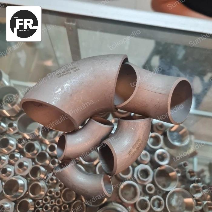 Jual Elbow las SS316 SCH40 2-1/2" INCH 90 ° knee las stainless 2,5 inch ...