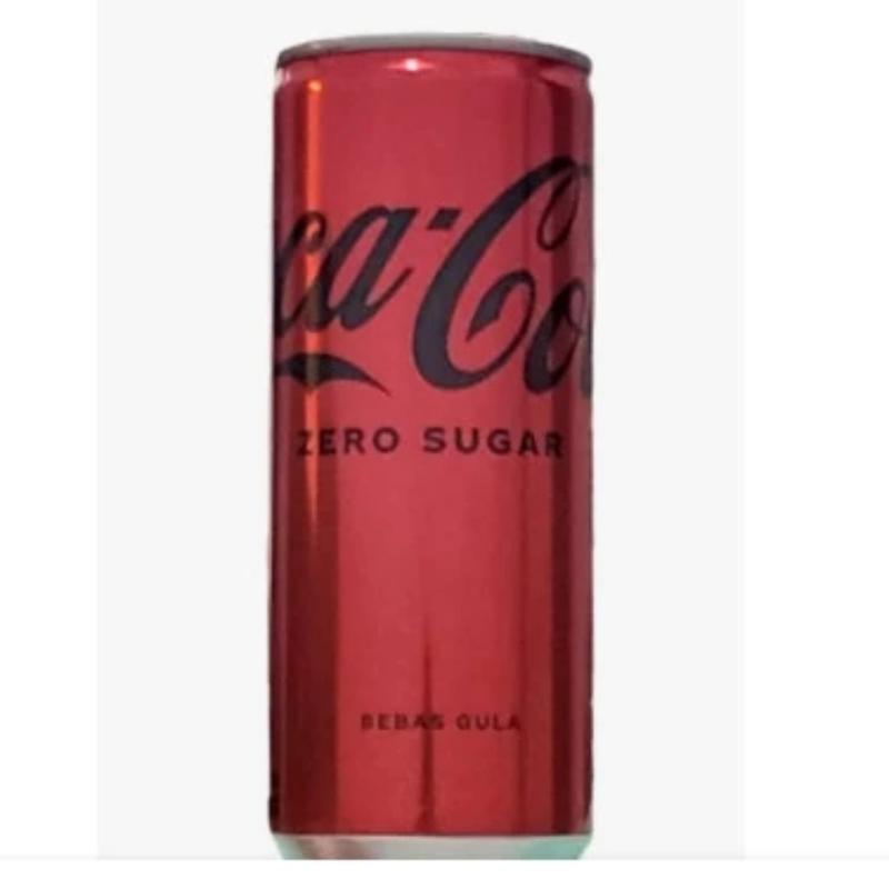 Coca Cola Zero Sugar Can Kaleng Diet Coke 250ml - Shop | Tokopedia