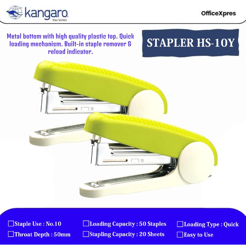 Hekter / Jepretan / Stapler HS 10 Y Kangaro Sejenis Stapler MAX - Shop ...