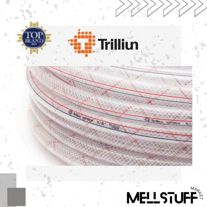 Jual SELANG PVC TRILLIUN BENANG HIPREX 5/16" INCH 50 METER SELANG AIR ...