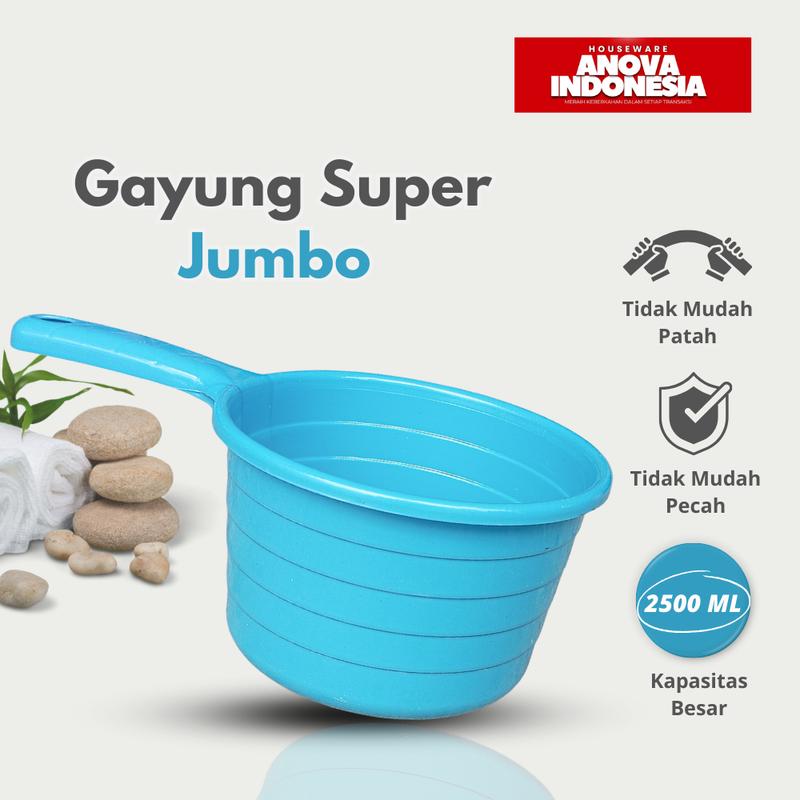 Gayung Mandi Plastik Super Jumbo 2500 Ml | Gayung Mandi Warn - Shop | Tokopedia