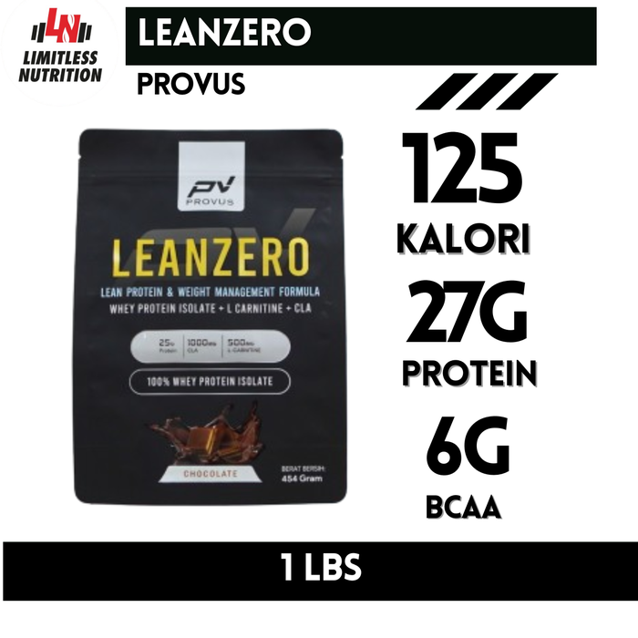 Jual Provus Lean Zero 1 LBS Whey Protein Isolate + Fat Burner Whey ...