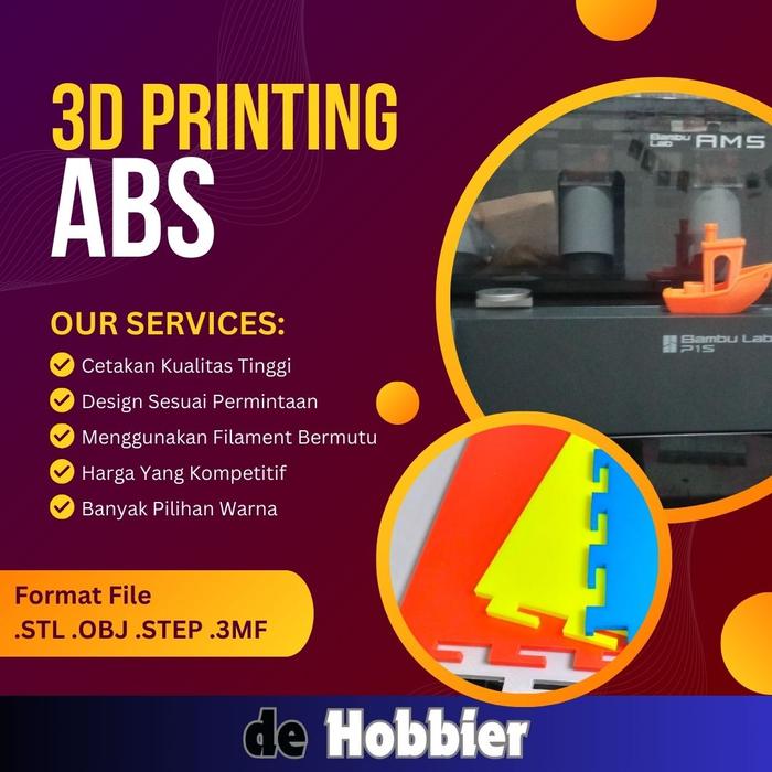 Jual Cetak 3D printing, printer 3D - Bahan ABS - Ilham - Kota Surabaya ...