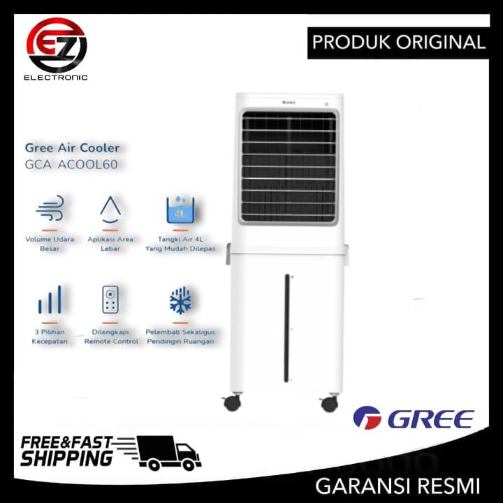 GREE Air Cooler Kapasitas 60 Liter Humidifiler GCA-ACOOL60 ACOOL60 ...