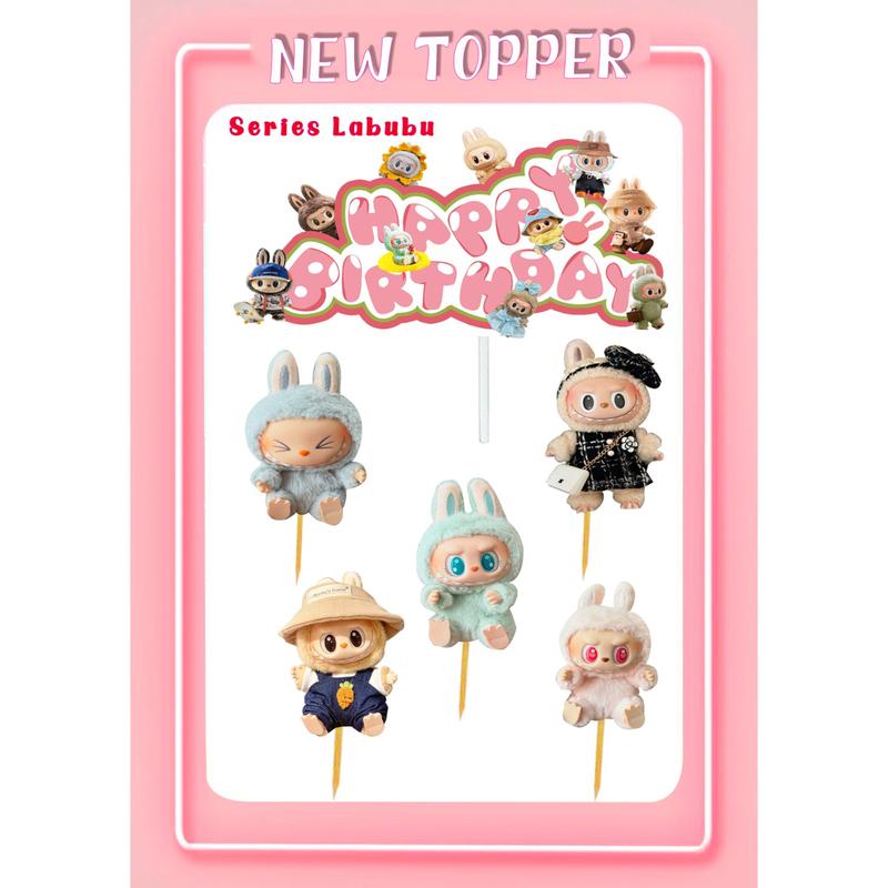 Topper Labubu - Hiasan Tusuk Kertas - Topper Kertas - Shop | Tokopedia