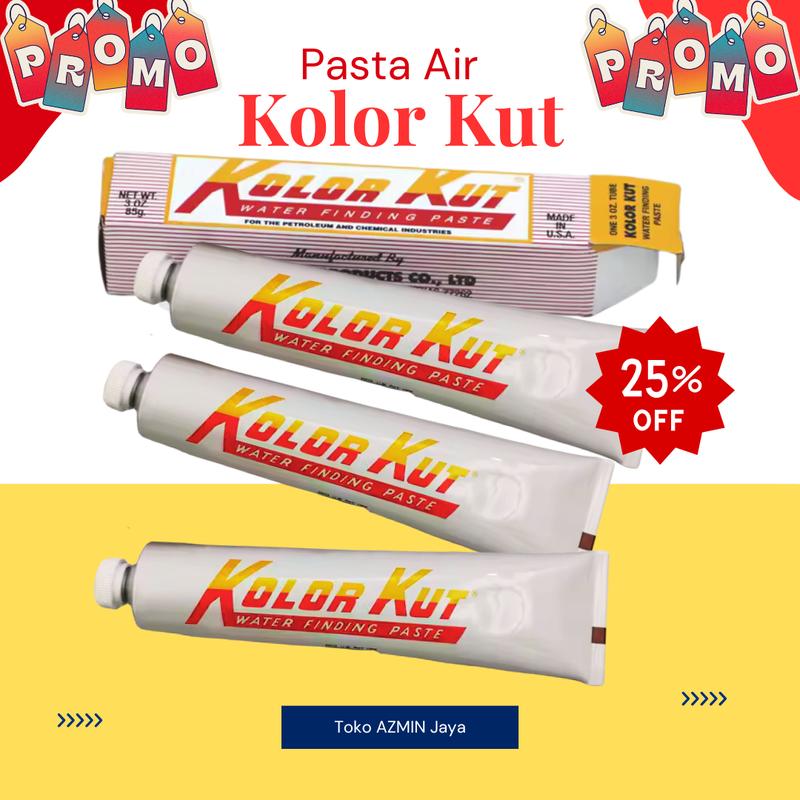 Pasta Air Kolor Kut USA 100% Original - Alat Pendeteksi Air di Bahan ...