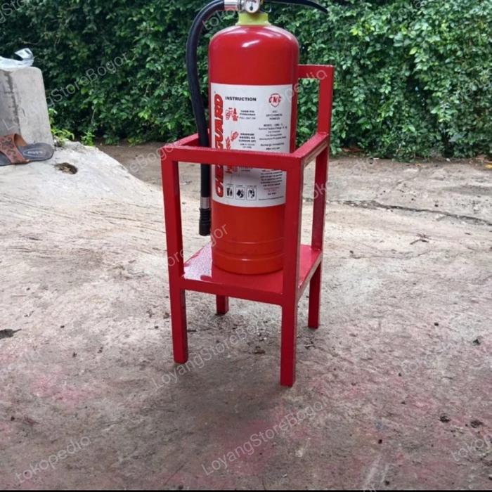 Jual Rak Tabung APAR 3-6 kg Minimalis Tempat Dudukan Apar Besi Hollow ...