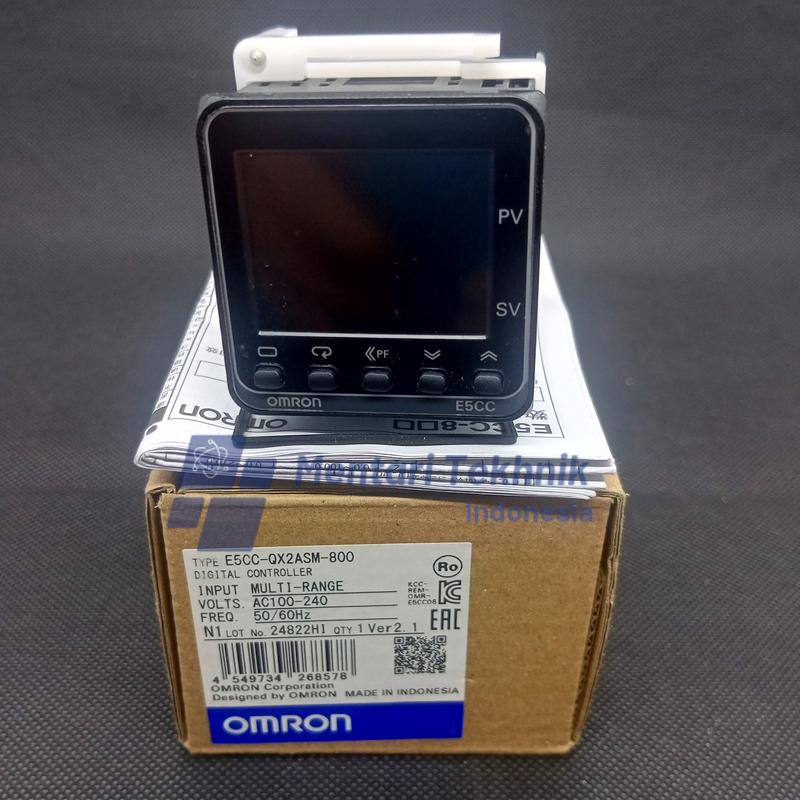 E5CC-QX2ASM-800 OMRON Digital Temperature Controller 100-240VAC - Shop ...