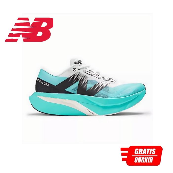 Jual SEPATU NEW BALANCE FUELCELL SC REBEL V4 CYBER JADE WHITE BLUE - 44 ...