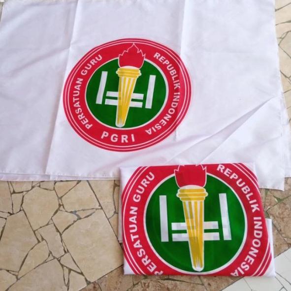 Bendera PGRI besar 80x120 - Shop | Tokopedia