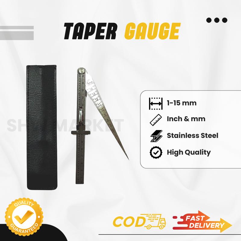 Welding Taper Gauge Feeler Gauge 1 -15mm - 877 - Shop | Tokopedia