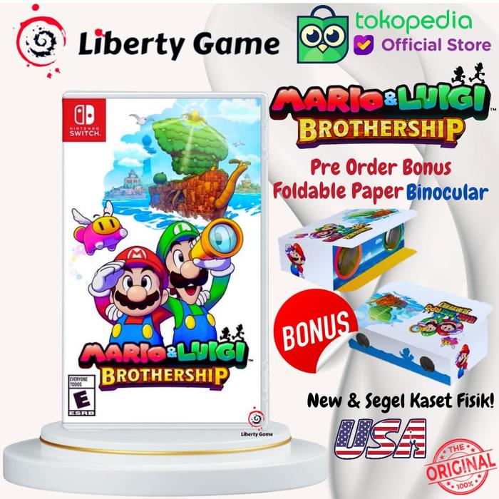 Jual Nintendo Switch Mario & Luigi Brothership Game Original for Switch ...