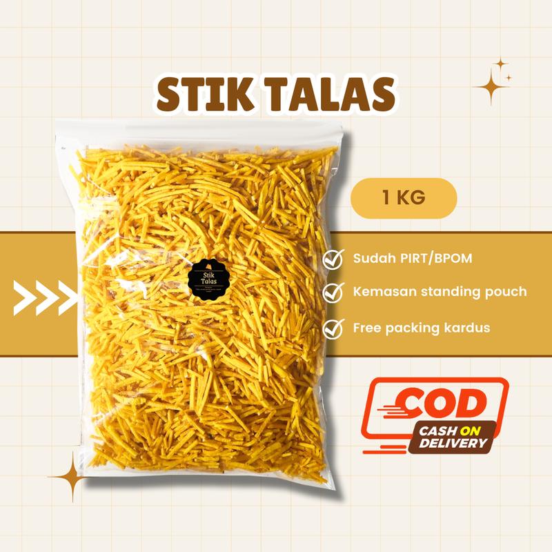 [DELISH SNACKS] Stik Talas Original (Grosir) 250gr 500gr 1 K - Shop ...