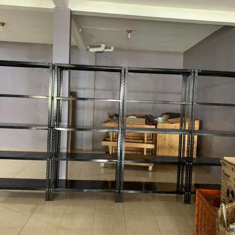 rak besi siku lobang 40x120x200 - Shop | Tokopedia