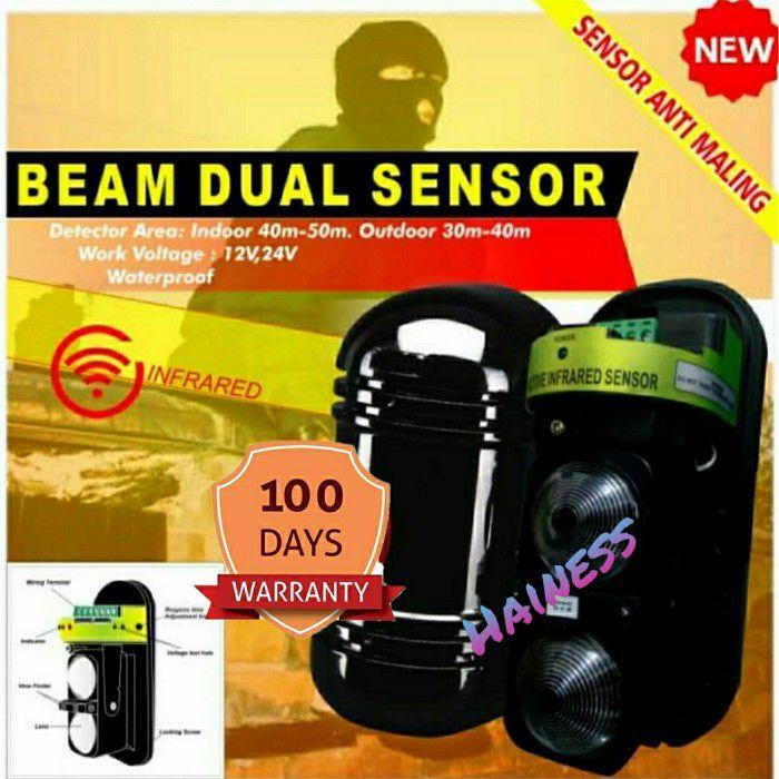Photo Beam Dual Sensor Infra Red 60M Alarm Rumah - Shop | Tokopedia