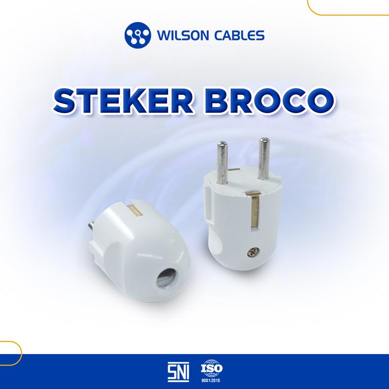 Steker Broco Arde - Kepala Colokan Bulat - Shop | Tokopedia