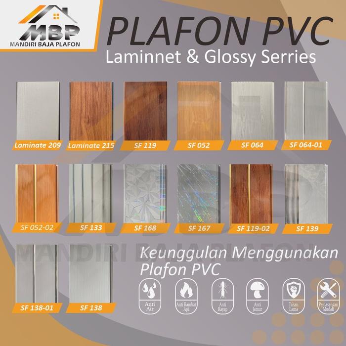 Jual PLAFON PVC PANJANG 2M, 3M, 4M, DAN 6M - Kab. Sleman ...