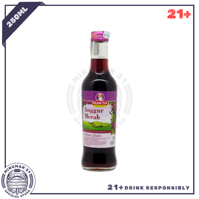 Promo ANGGUR MERAH ORANG TUA 275ml - Jakarta Barat - MINUMAN 21 | Tokopedia