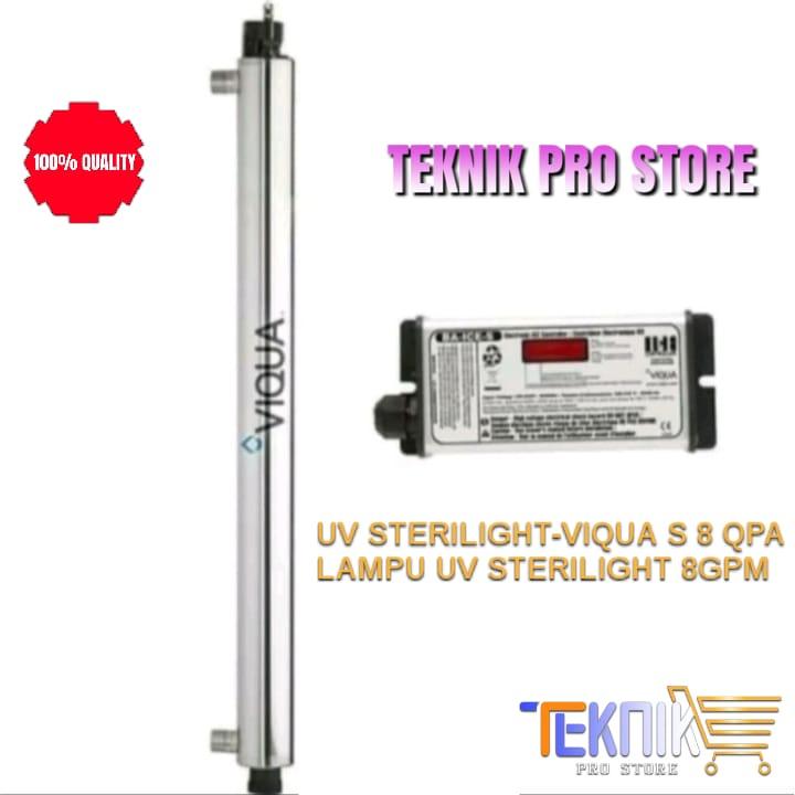 UV STERILIGHT-VIQUA S 8 QPA LAMPU UV STERILIGHT 8GPM - Shop | Tokopedia