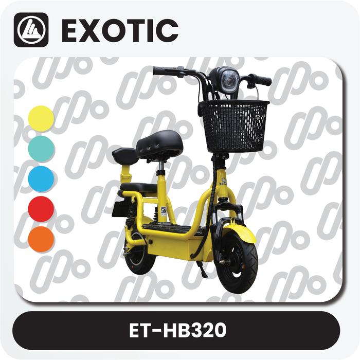 Jual Scooter Listrik Exotic ET HB 320 - Merah - Kota Malang - Mister e ...