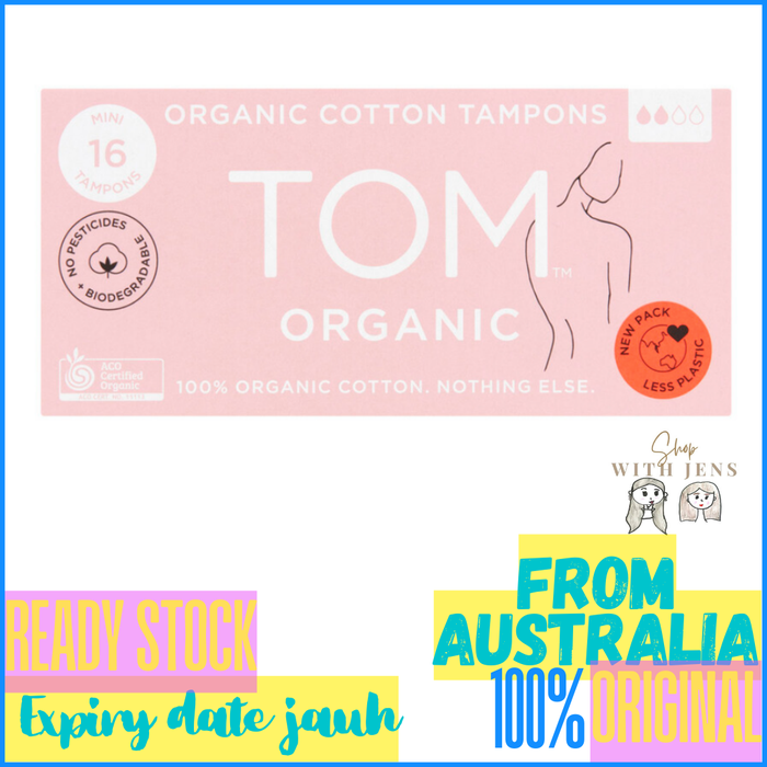 Jual TOM Organic Cotton Tampons Mini 16 Pack - Jakarta Utara - Shop ...