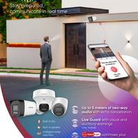 Promo DS-2CE78D0T-LTS Hikvision 2MP Two Way Audio Camera Hybrid Light ...