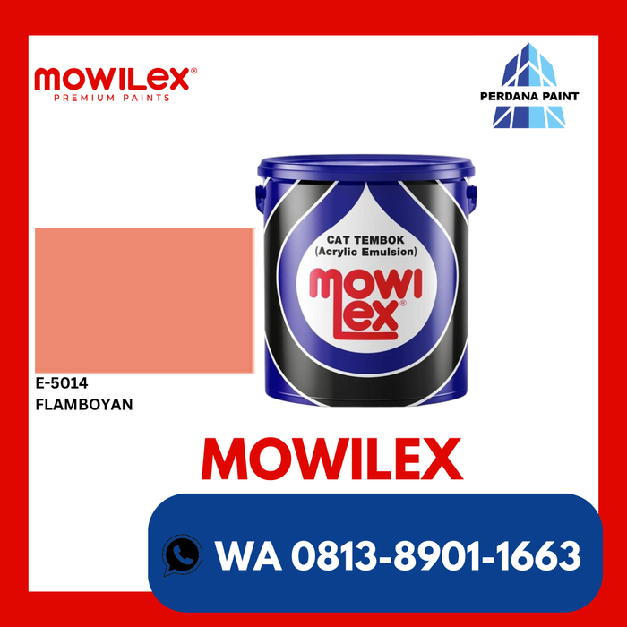 Jual CAT TEMBOK MOWILEX TINTING 20 LTR - FLAMBOYAN E-5014 - Jakarta ...